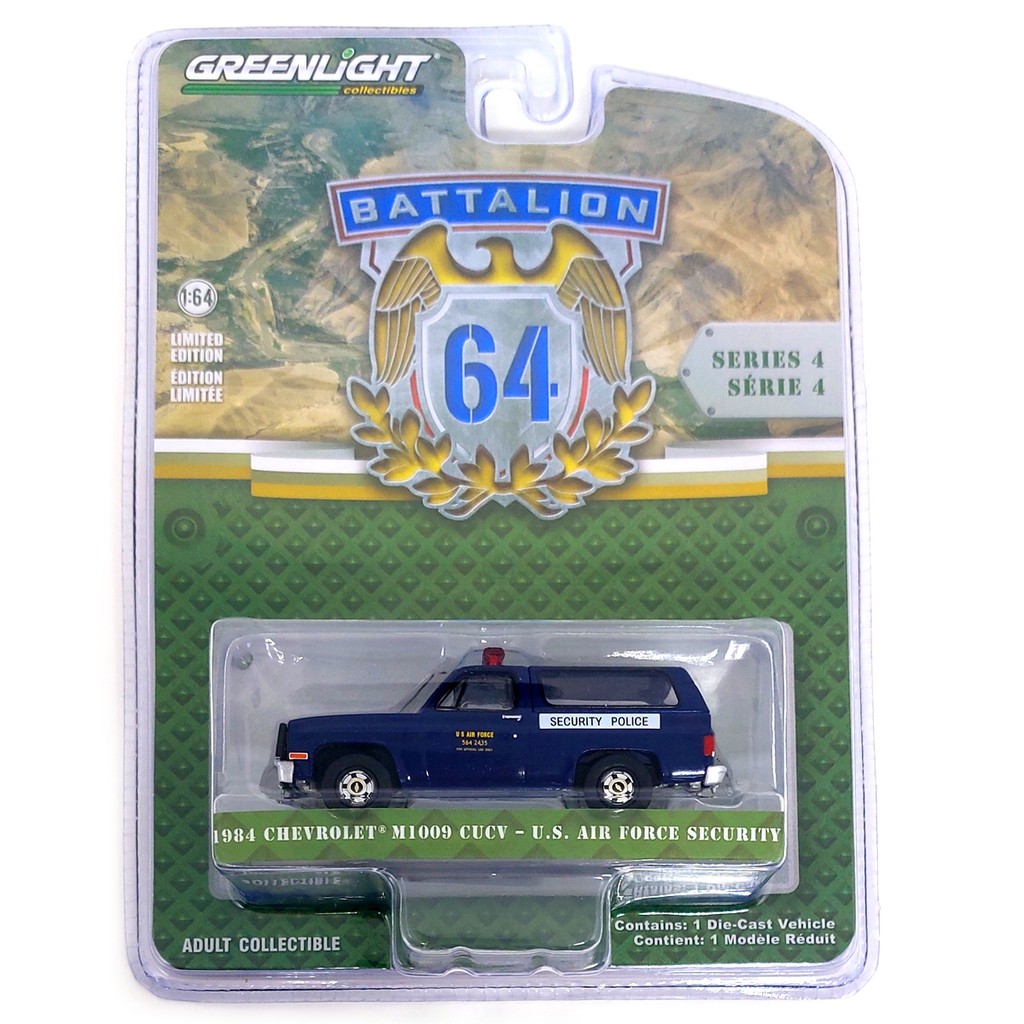 Miniatura 1984 Chevrolet M1009 CUCV Battalion 64 Greenlight | Shopee Brasil