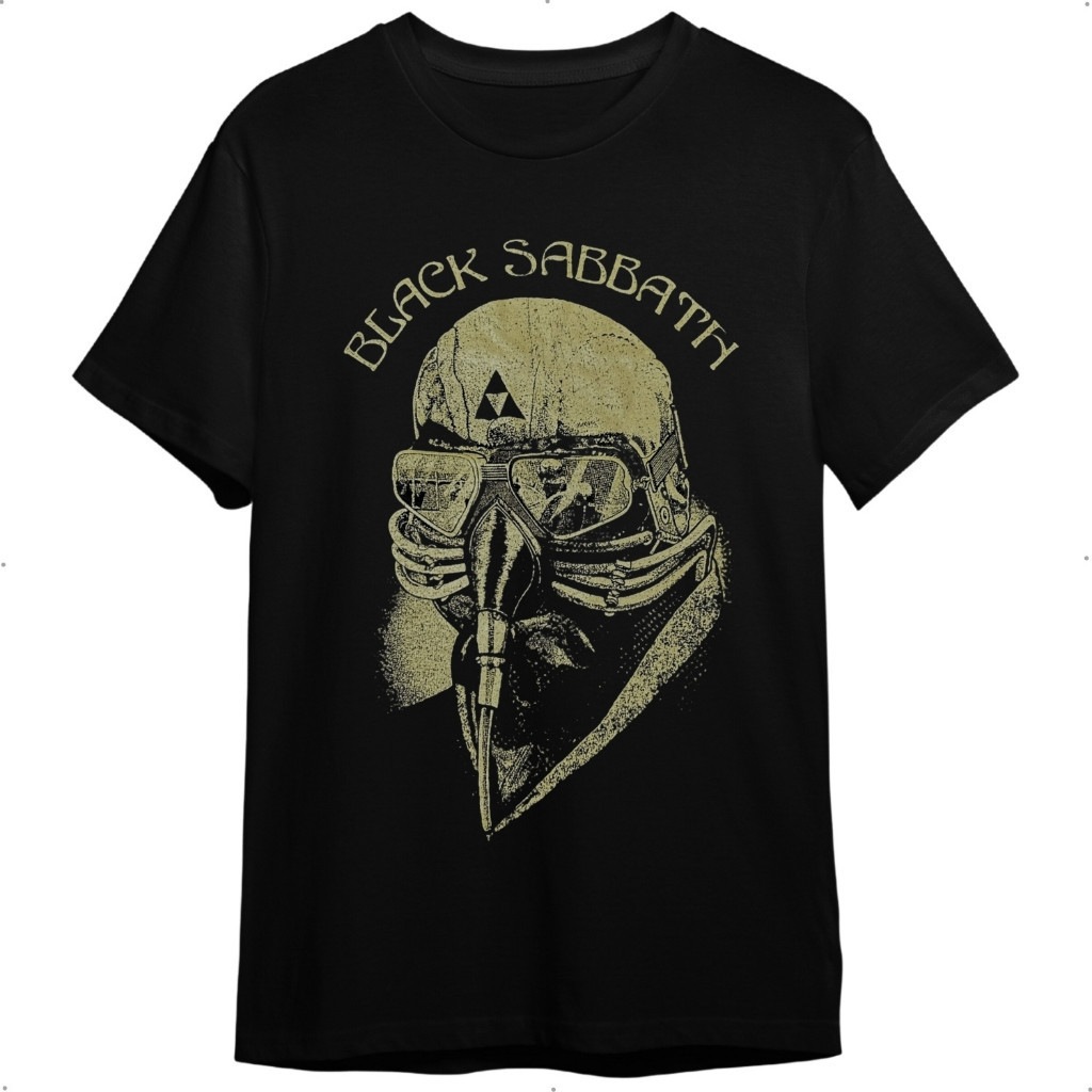 Camiseta Black Sabath Sabbath Mask Us Máscara Tour '78 Ozzy Osbourne ...