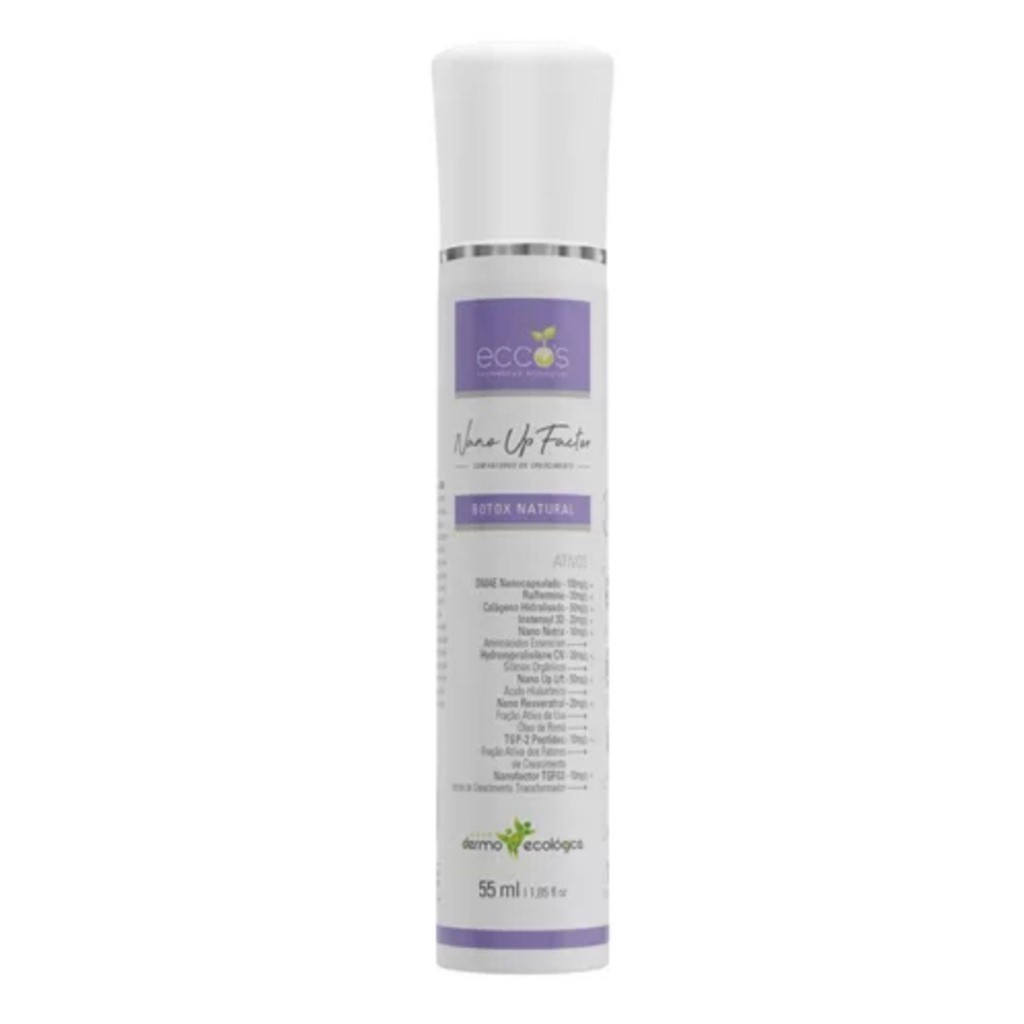 ECCOS NANO UP FACTOR 55 ML | Shopee Brasil