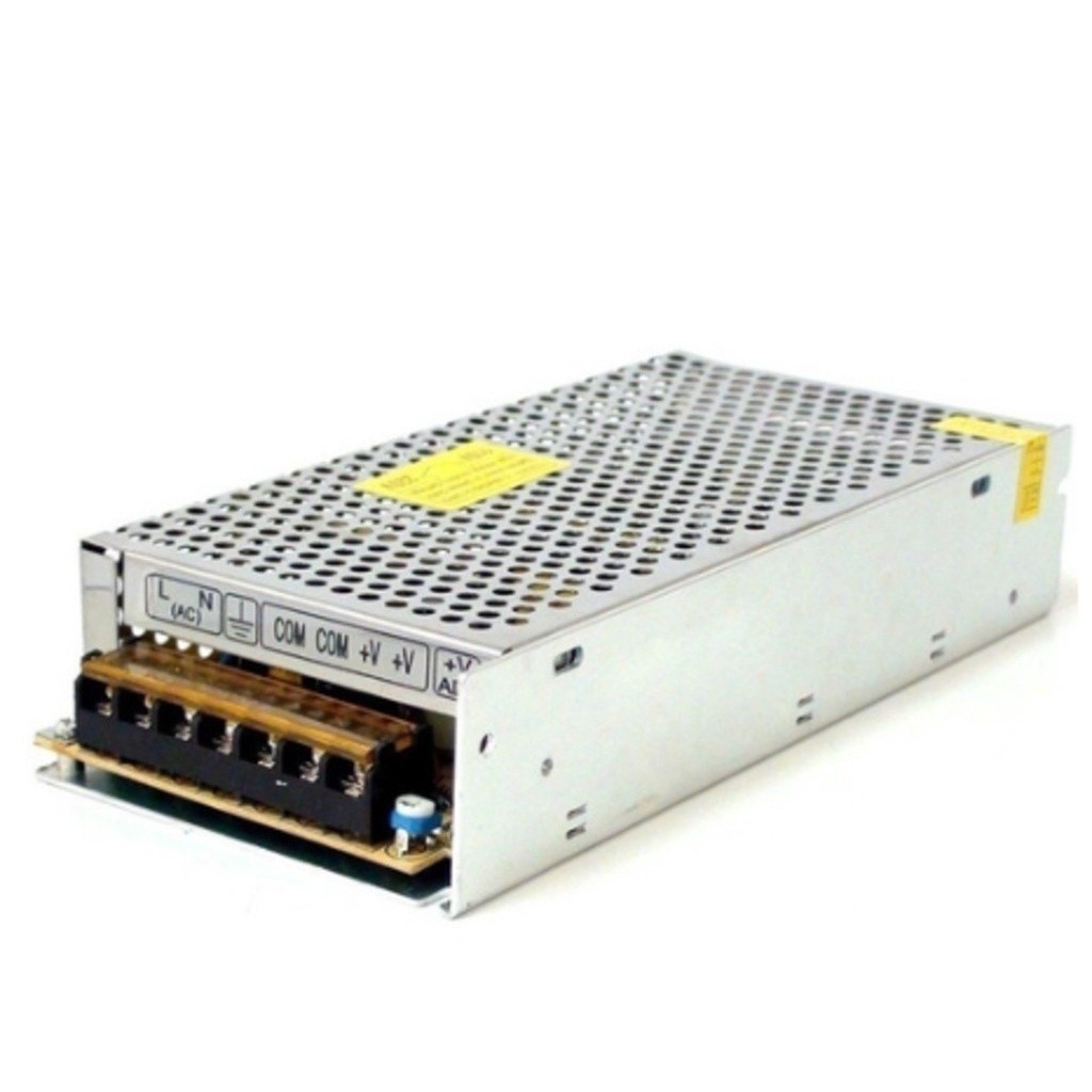 Fonte Chaveada 15A 12V 180W Bivolt Som Automotivo Led Cftv | Shopee Brasil