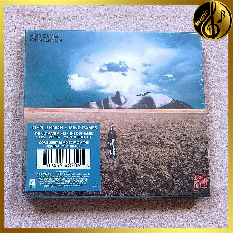 Original John Lennon Mind Games 2CD Album [Lacrado] Brand New Fast ...