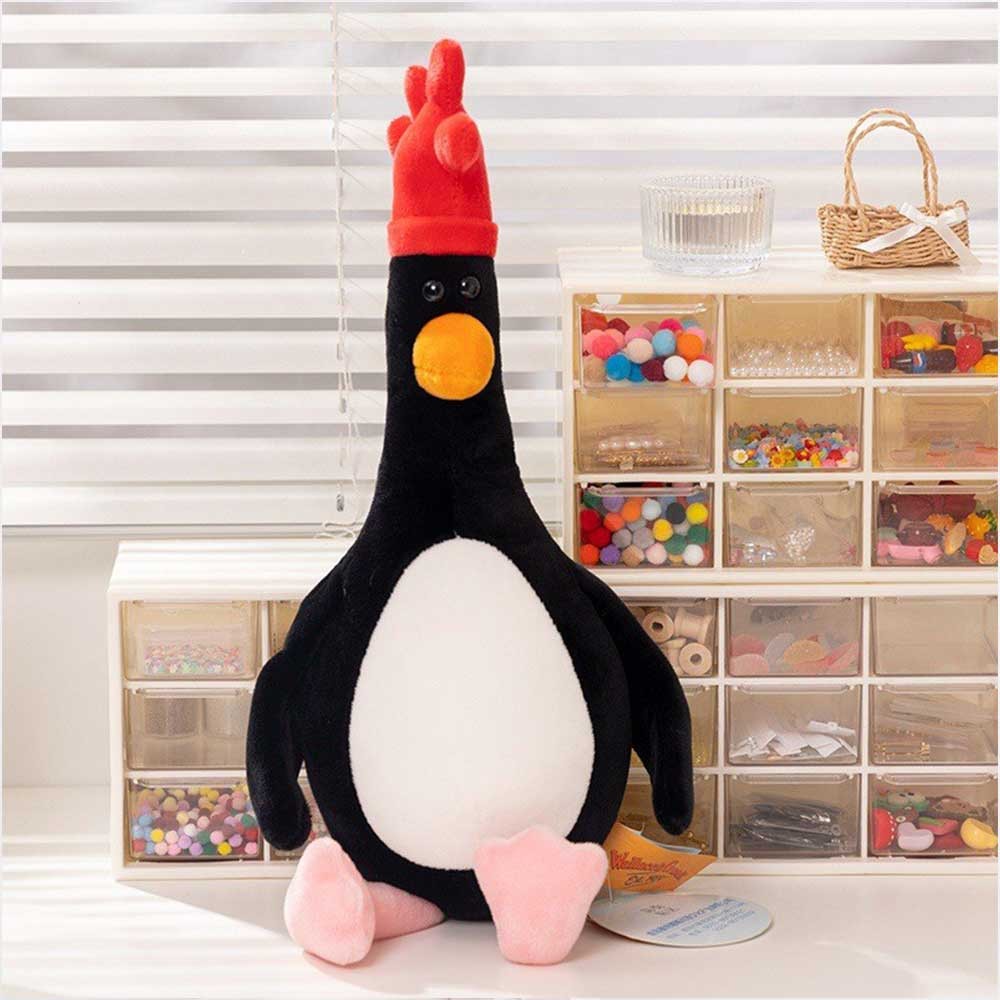 Super Invincible Headmaster Dog Penguin Feathers Plush Toy 30cm ...