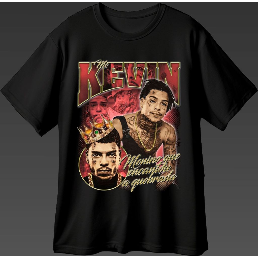 Camisa Mc Kevin Varias Cores Novo | Shopee Brasil