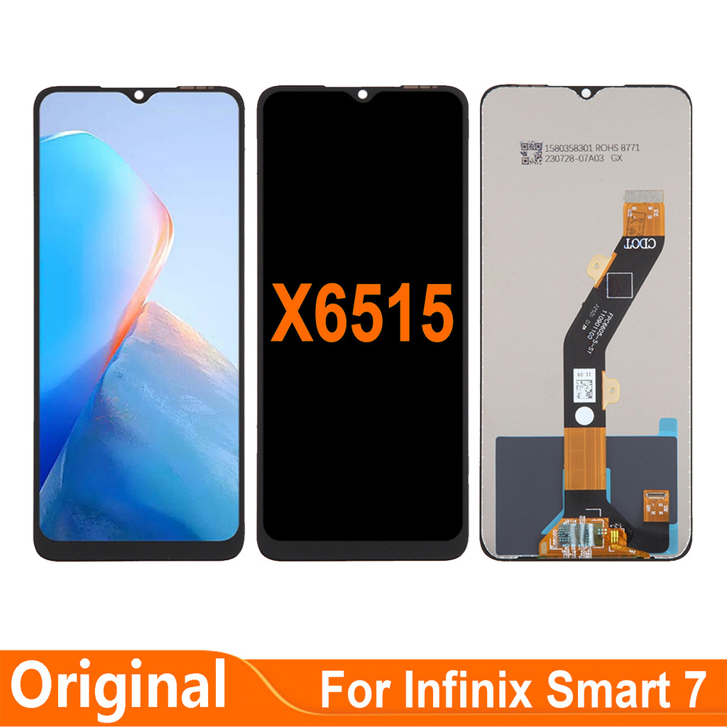 Bom Original Para Infinix Smart 7 X6515 Display LCD Tela De Toque ...