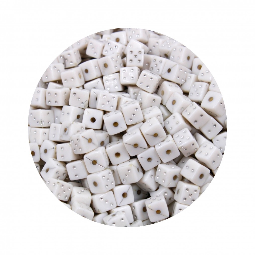 DADO COM STRASS 07MM EM PLASTICO COM 50GR | Shopee Brasil