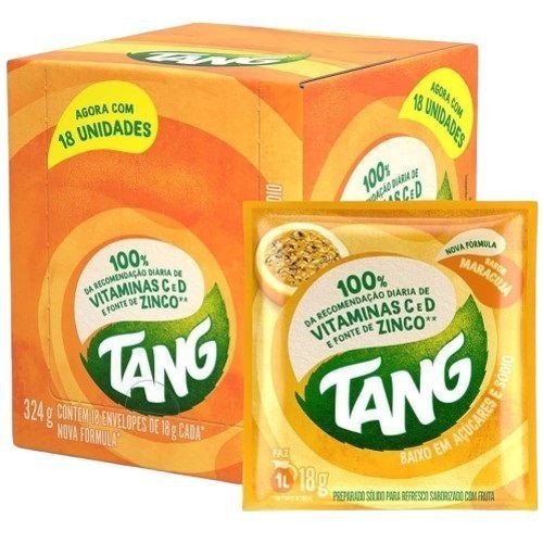 SUCO TANG MARACUJA 18G C/18 | Shopee Brasil