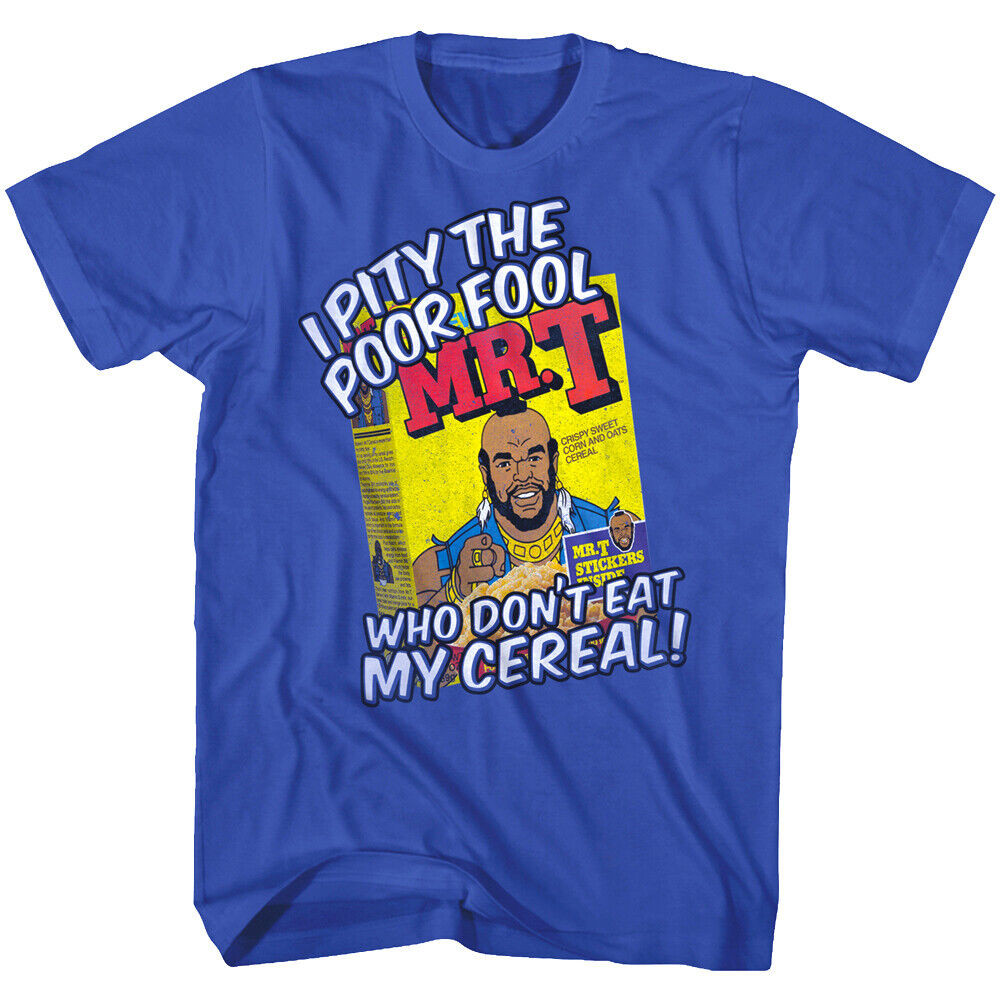 Camiseta Masculina De Cereais Tolo A-Team Mr I Pity O Pobre BA Baracas ...