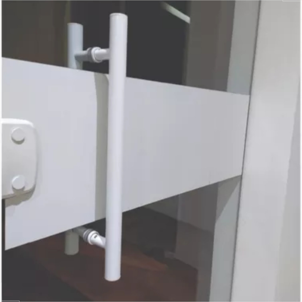 10 Adesivos de 1m Branco Alto Colante Anti-Impacto Para Porta De Vidro ...