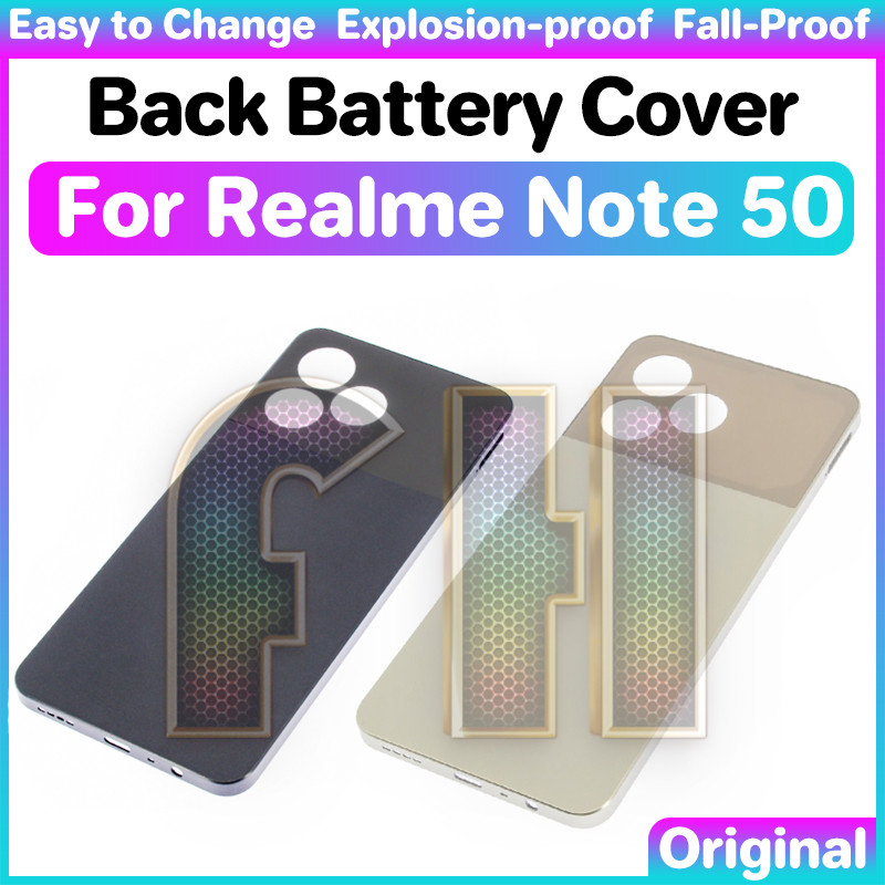 Tampa Traseira Da Bateria Caixa De Vidro Para realme Nota 50 rmx3834 ...