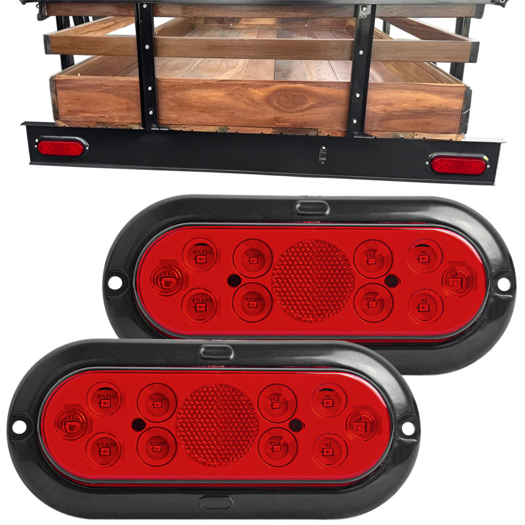 KIT 2 LANTERNA CARRETA/CARRETINHA/BARCO/ JET SKI/ LED RUBI | Shopee Brasil