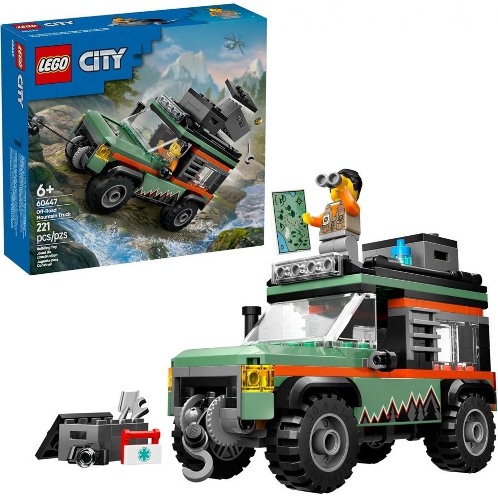 Off-Road 4X4 Mountain Truck City - Lego 60447 | Shopee Brasil