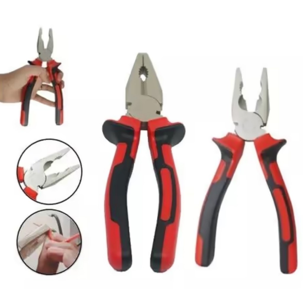 Alicate Universal 8 Polegadas, Para Oficina e Casa | Shopee Brasil