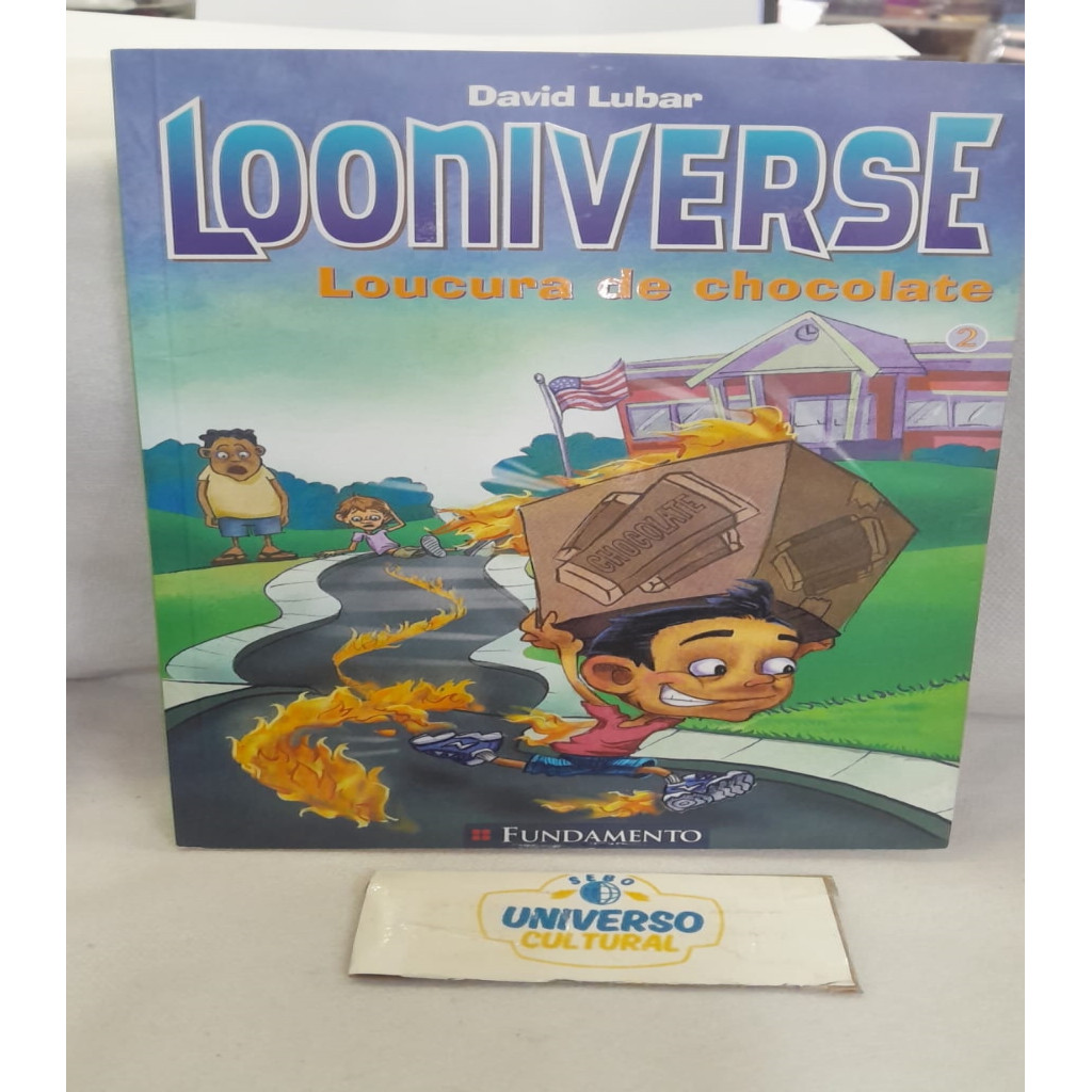 looniverse loucura de chocolate autor david lubar | Shopee Brasil