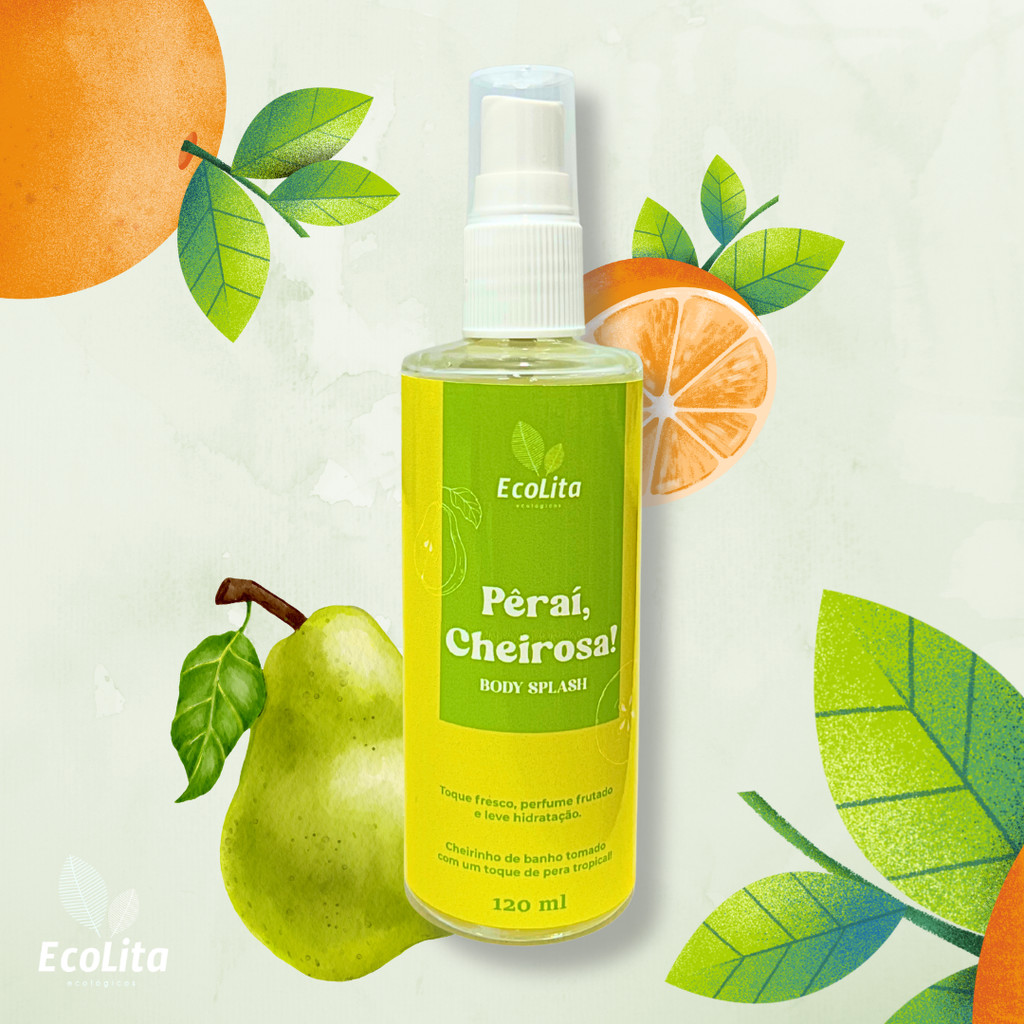 Body Splash | Pêraí, Cheirosa! | Frutado, Floral e Docinho! | Pêra ...