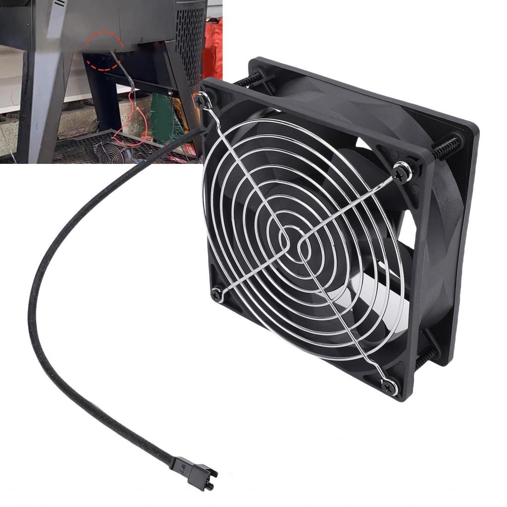 Charcoal Grill Fan Direct Plug In 2 Wire Smoker IP55 Rating 12038 for ...