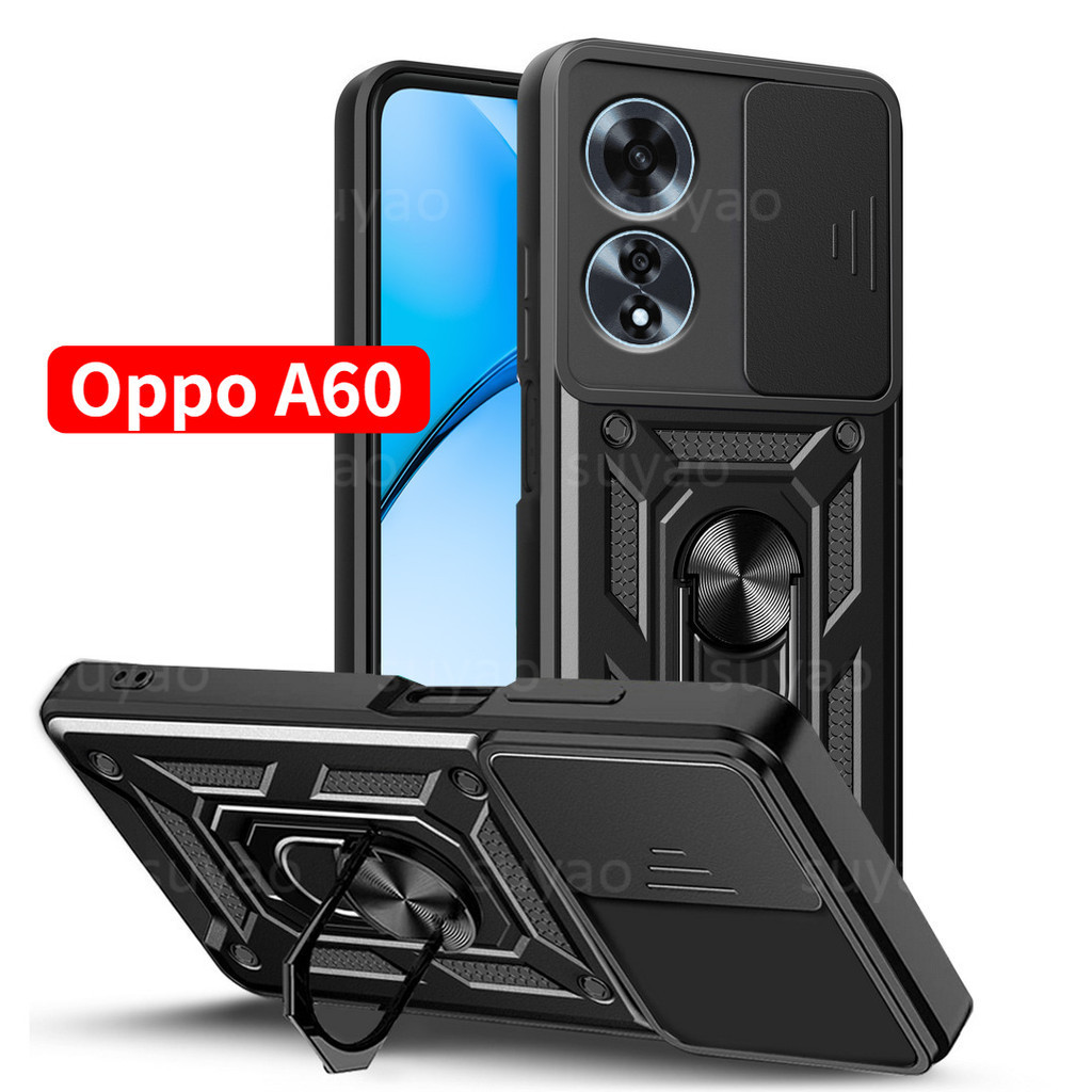Para Oppo A60 4G A79 A98 A78 A58 A38 A18 2024 Capa De Telefone Suporte ...