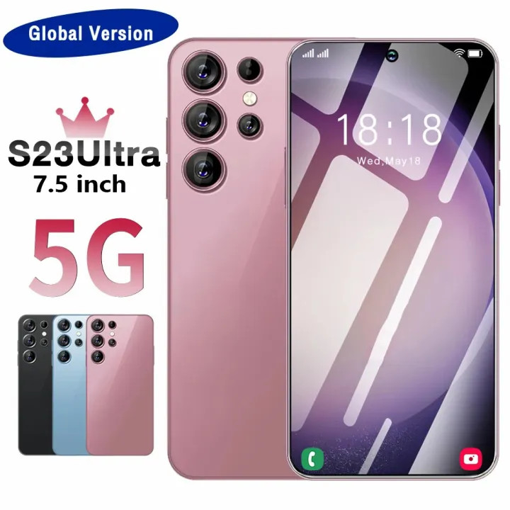 Marca Novo Galaxy S23 Ultra Smartphone 5G 6,8 Polegadas Tela Cheia S22 ...