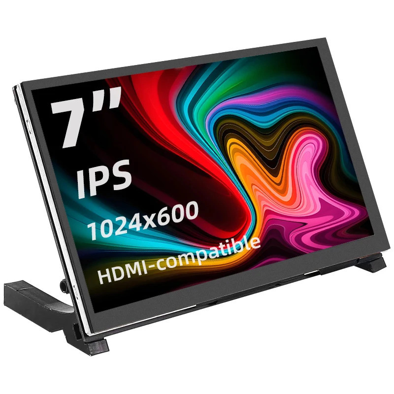 7 Polegada Display Portátil IPS LCD Tela De Toque Capacitiva 1024x600 ...