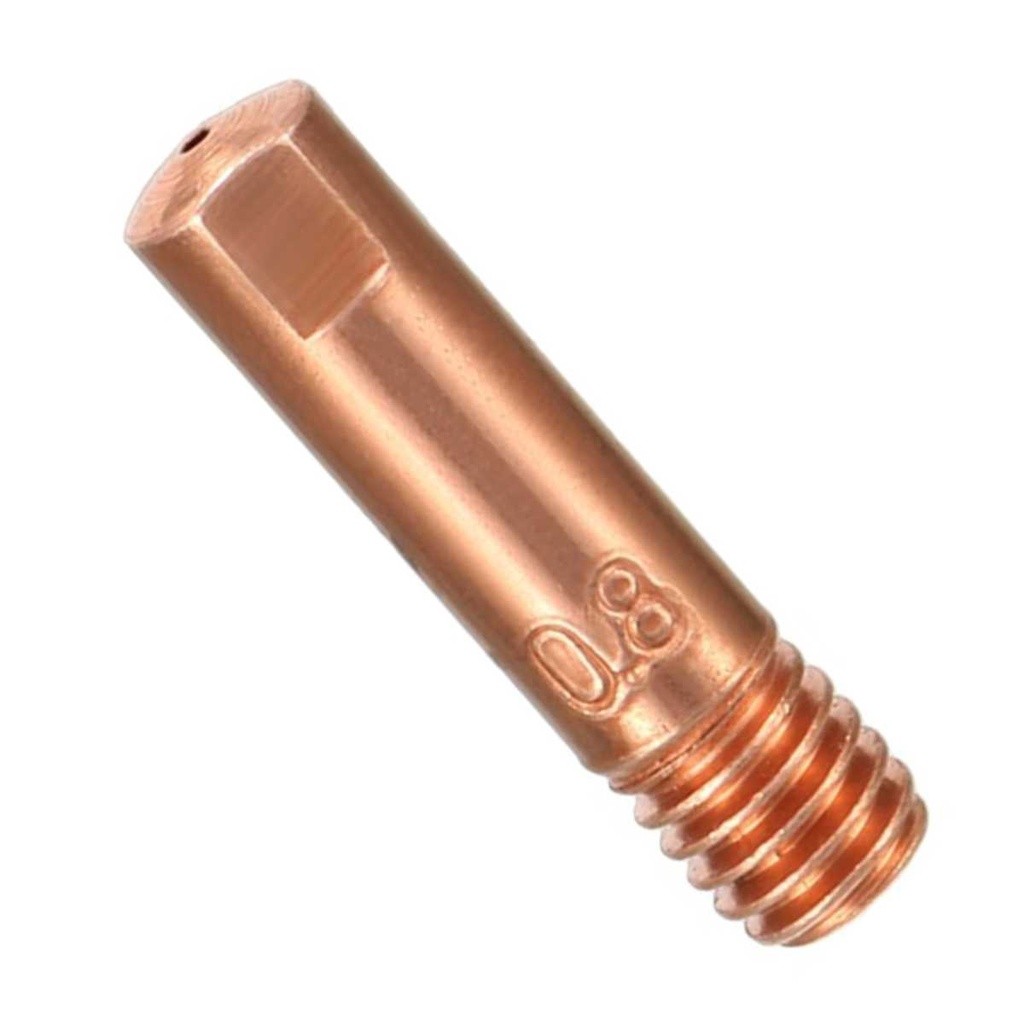 Bico De Contato Para Tocha Mig M6x25 0,8mm 15AK 24KD - Brax | Shopee Brasil