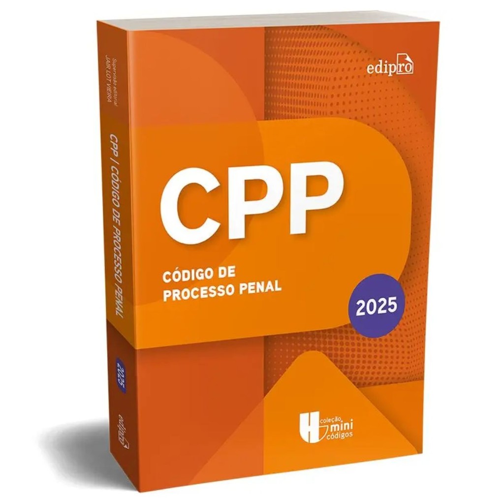 CPP - Codigo De Processo Penal 2025 - Colecao Minicodigos - 2ª Ed ...