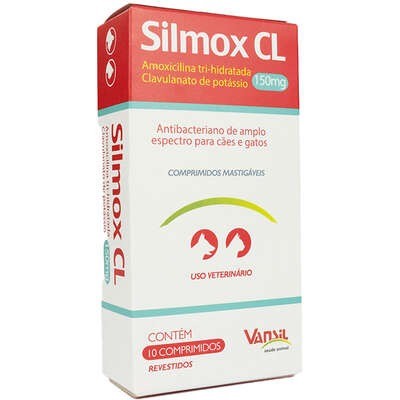 SILMOX CL 150MG 10 COMPRIMIDOS | Shopee Brasil
