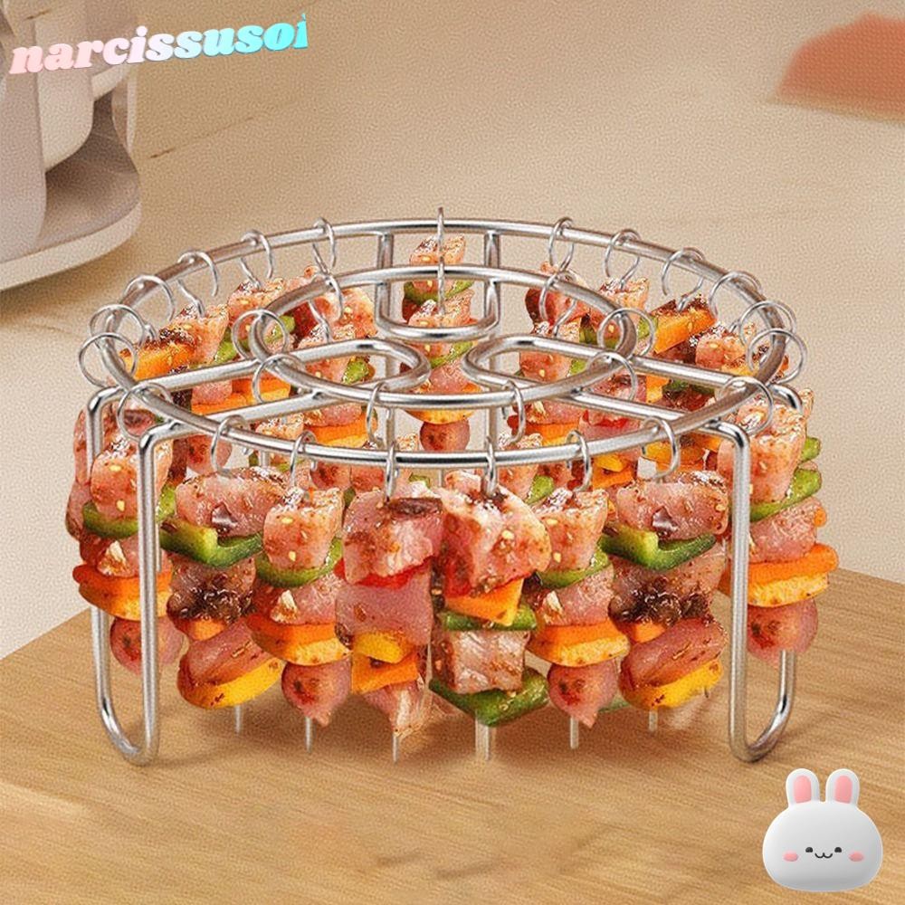 Rack De Grelha Vertical NARCISSUS , Suporte Removível Para Espeto , 12 ...