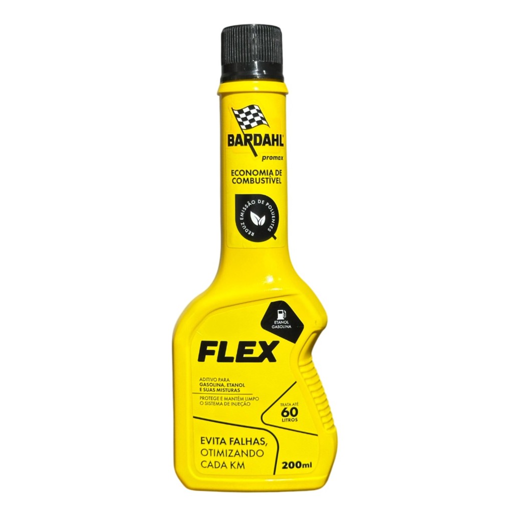 Aditivo Combustível Bardahl Flex Gasolina Etanol Limpa Injeção 200ml ...