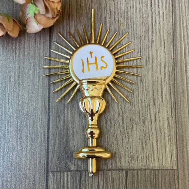 Aplique Ostensório Primeira Comunhão - Eucaristia - "Corpus Christi ...