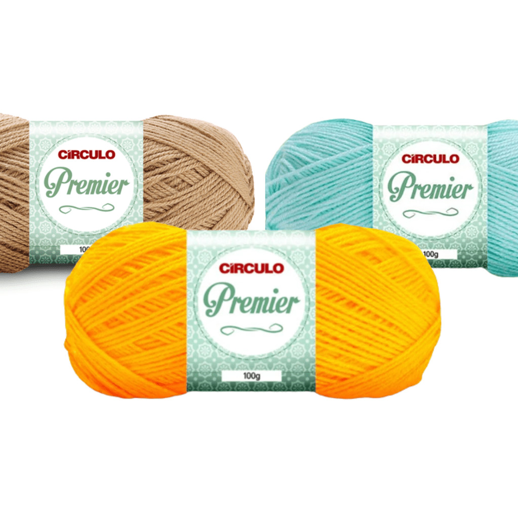 Lã Fio Premier para Trico Circulo - 283m/100g | Shopee Brasil