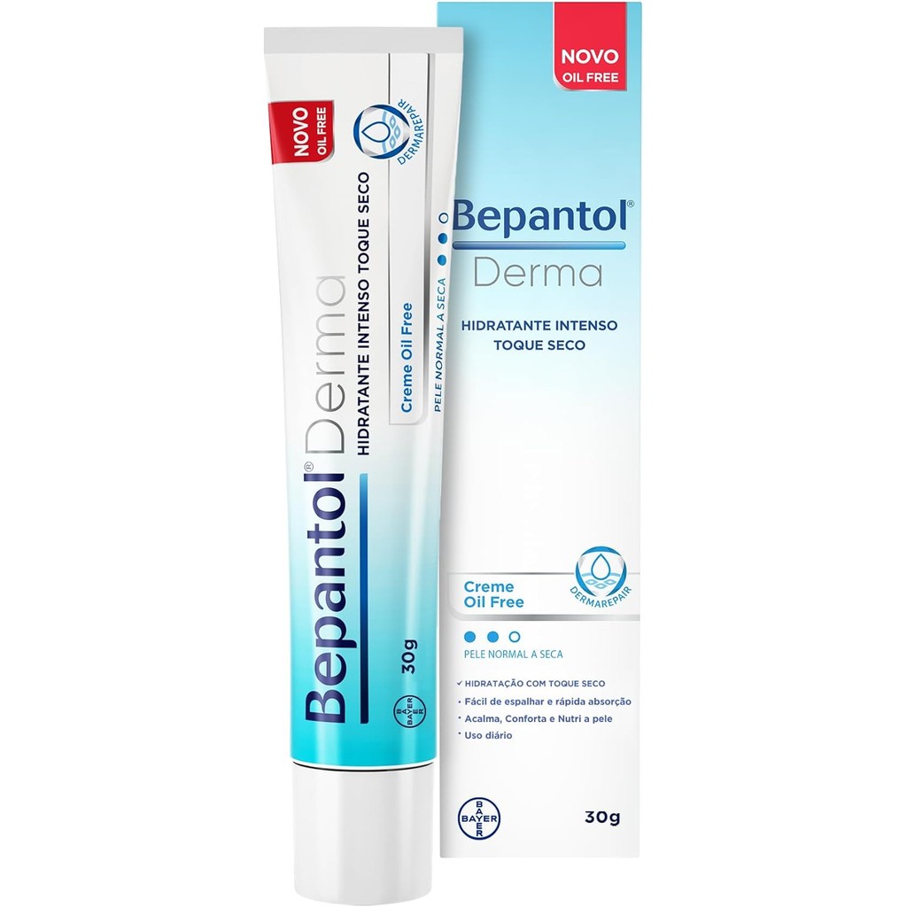 Bepantol Derma Toque Seco, Hidratante para Pele Normal e Pele Seca, Oil ...