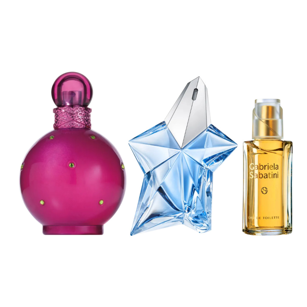 Kit Gabriela Sabatini 60ml, Angel Standing Star 100ml e Fantasy Britney ...