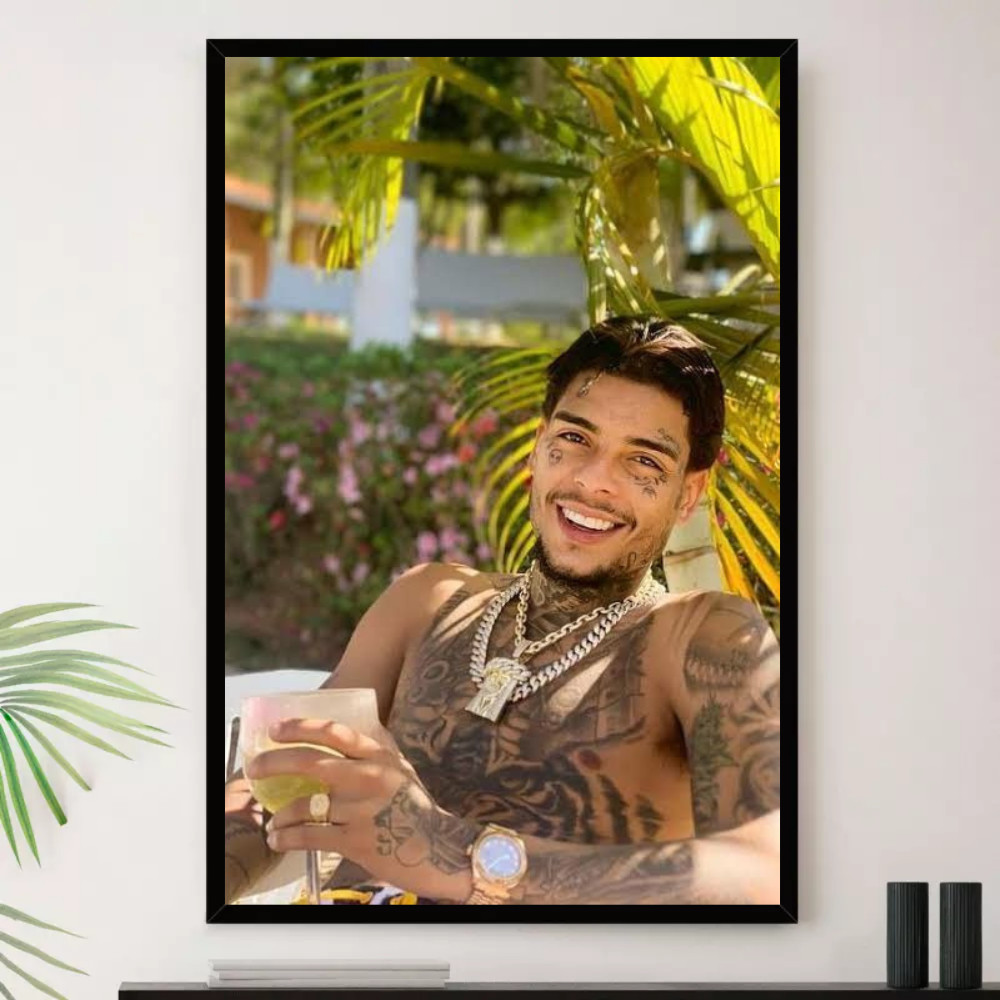 Quadro Mc Kevin Funk Musica Brasil Decorativo A3 35x45cm | Shopee Brasil