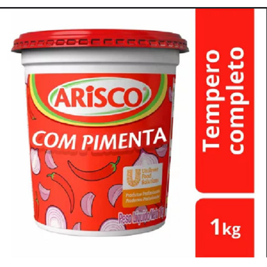 KITS C/ Tempero Completo com Pimenta Arisco - Pote 1kg | Shopee Brasil