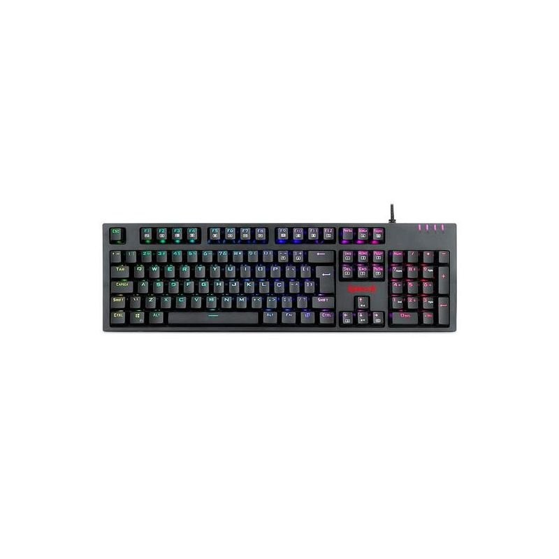 Teclado Mecânico RGB Redragon Amsa K592 - USB, Layout Inglês | Shopee Brasil