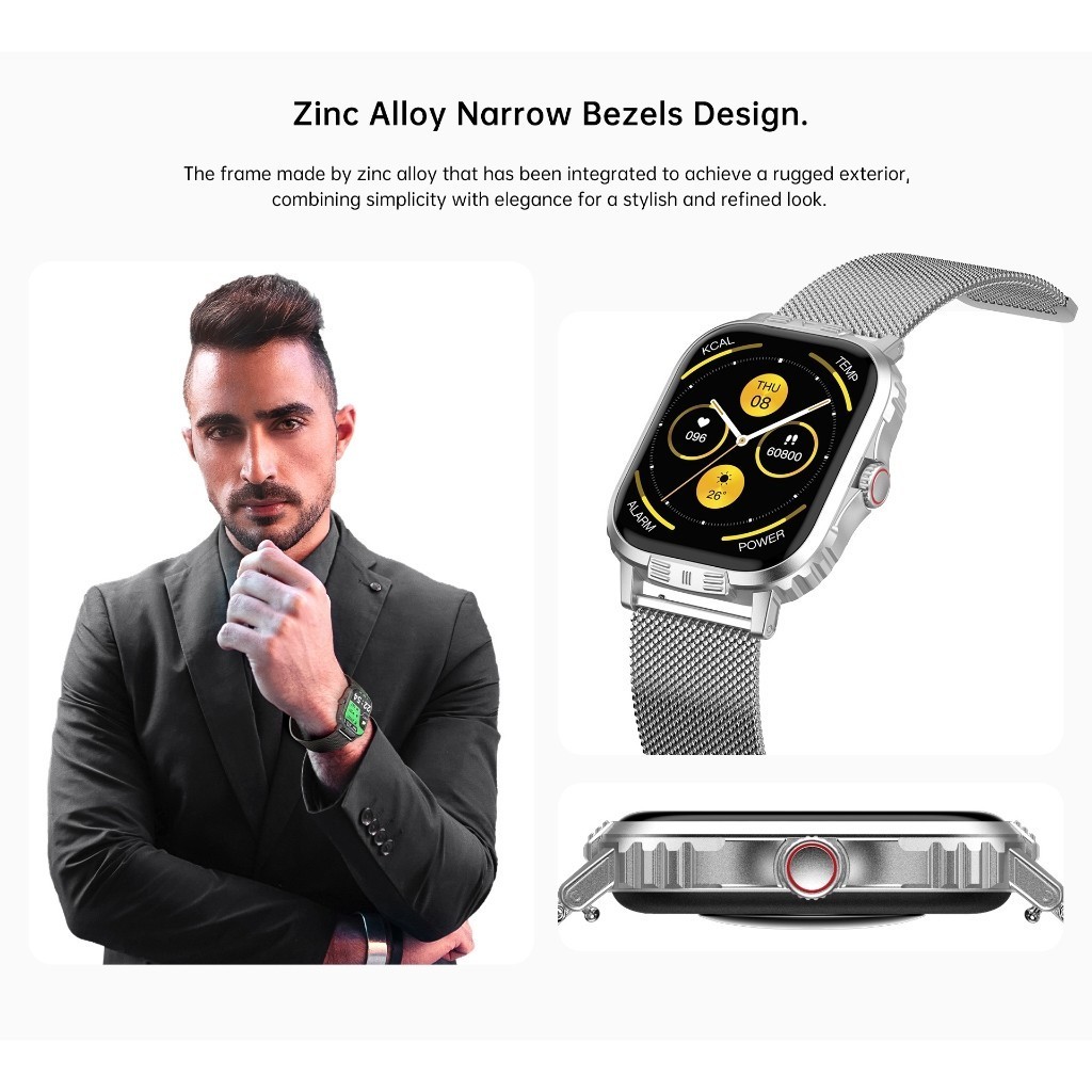 Novo C29 Pro Relógio Smartwatch 2,19 Polegadas Tela Full Touch Screen ...