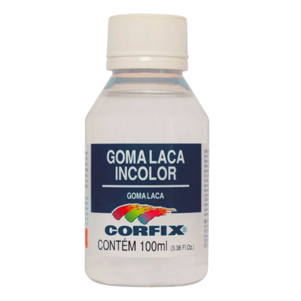 Goma Laca Incolor 100ml - Corfix | Shopee Brasil