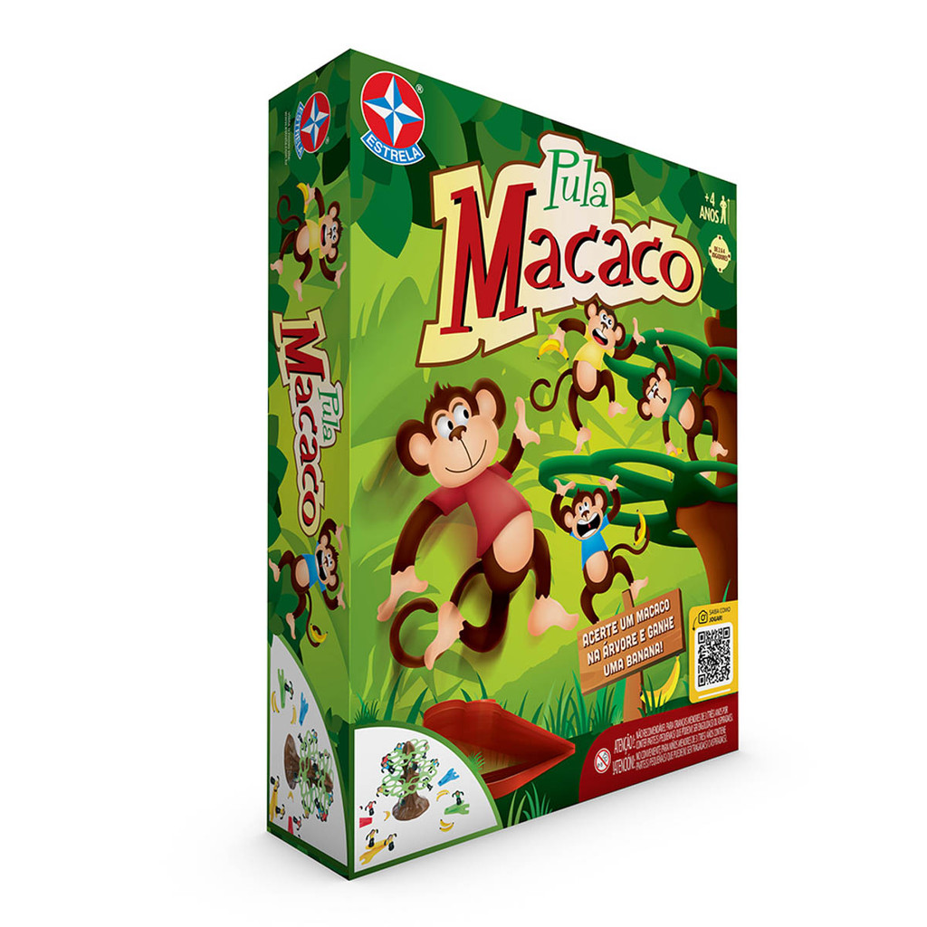 Jogo Pula Macaco - Brinquedos Estrela | Shopee Brasil