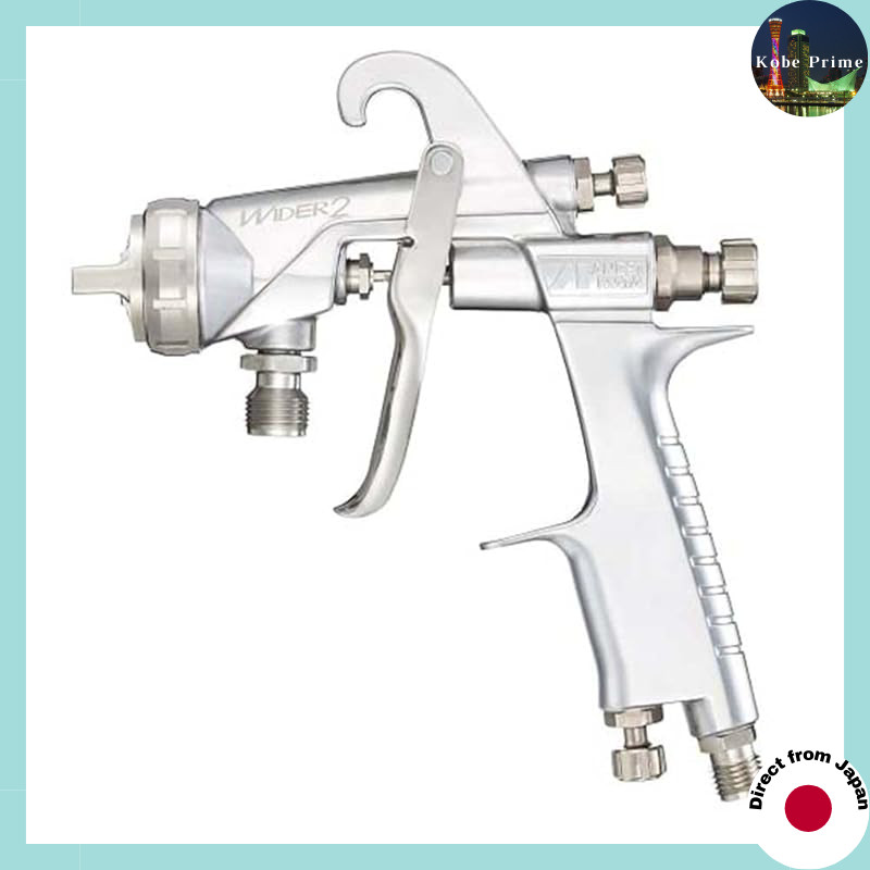 Anest Iwata WIDER Gun Series Gravity Feed Spray Gun, Nozzle Diameter φ1.5mm, WIDER2-15K2G ...