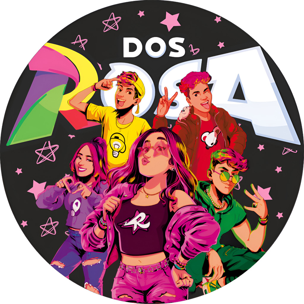 Painel Redondo 50x50 Emilly Vick Dos Rosa Void Katlen | Shopee Brasil