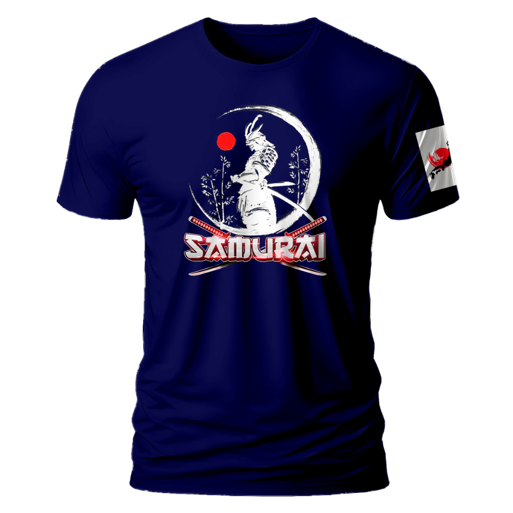 Camiseta Camisa Samurai 100% algodao | Shopee Brasil