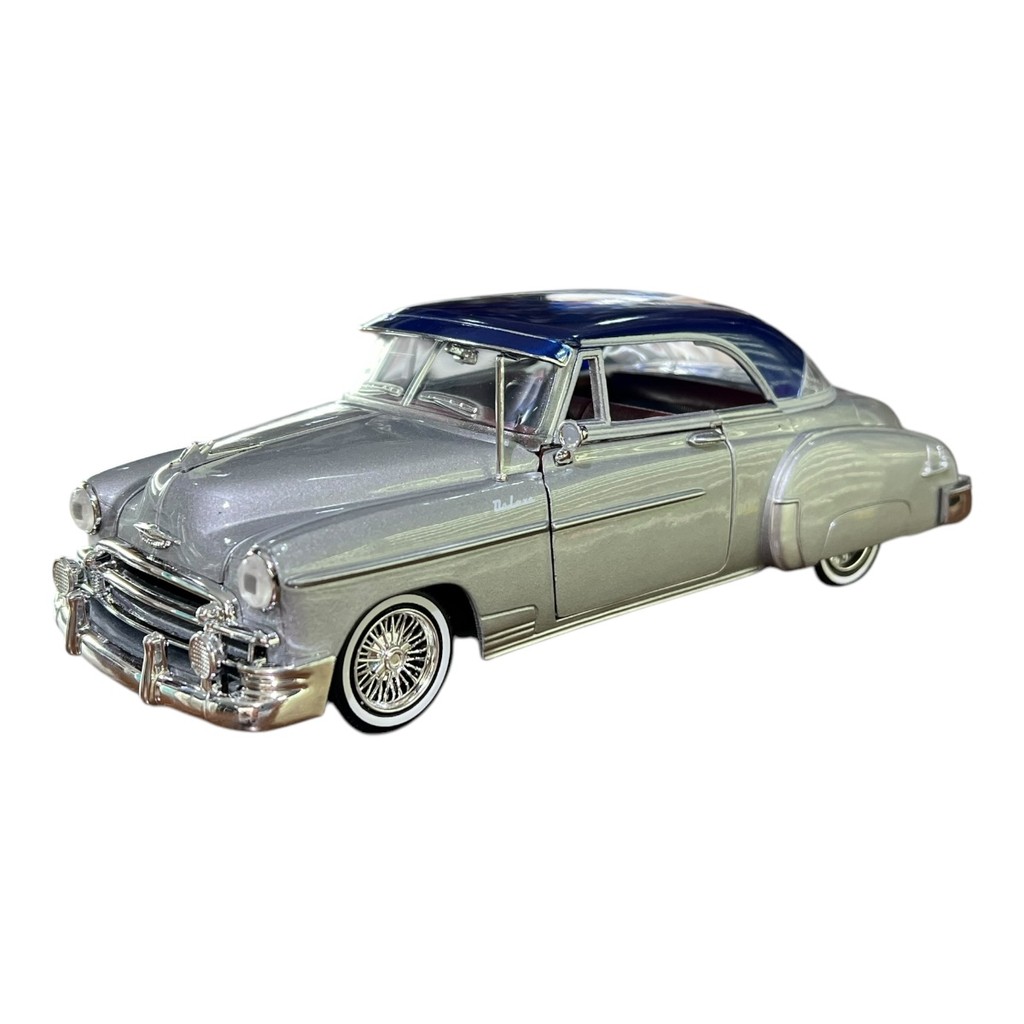Miniatura Chevrolet Bel Air 1950 Prata Metal Motormax 1:24 | Shopee Brasil