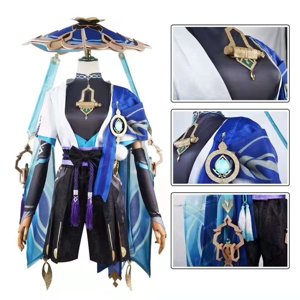 2 Genshin Impact Wanderer cosplay Sumi Scaramouche cos traje C terno ...
