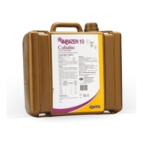 Valbazen 10 Oral - Bovinos E Ovinos - Zoetis 5l | Shopee Brasil