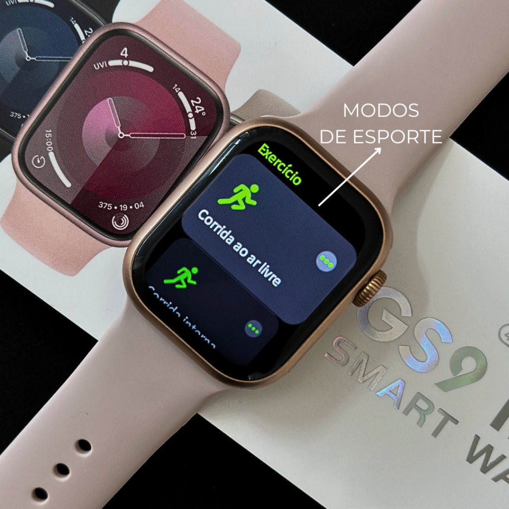 SMARTWATCH GS9 MINI 41mm G_Electron_Oficial | Shopee Brasil