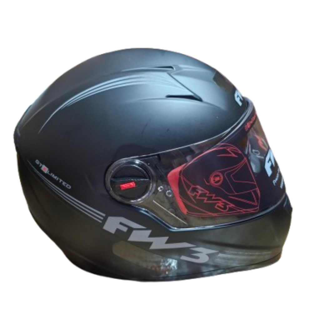 Capacete Moto Fw3 Gtx Classic Limited Preto Fosco Com Óculos | Shopee Brasil