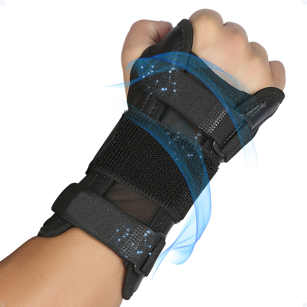 Munhequeira Com Tala De Pulso Tendinite Ortopédica Órtose Estabilizador ...