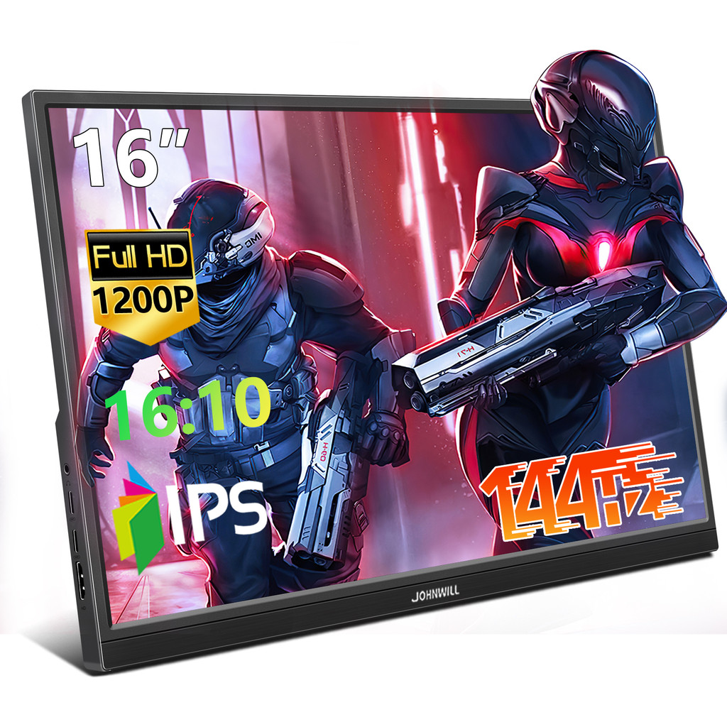 Monitor Portátil IPS Pequeno De 16 Polegadas , De PC 144 Hz 16 : 10 ...