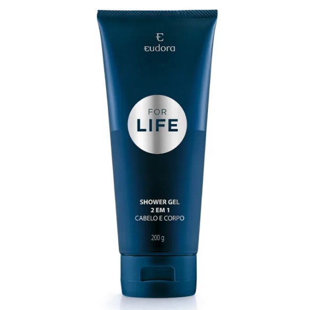 Eudora For Life Shower Gel 2x1 Cabelo e corpo 200g | Shopee Brasil