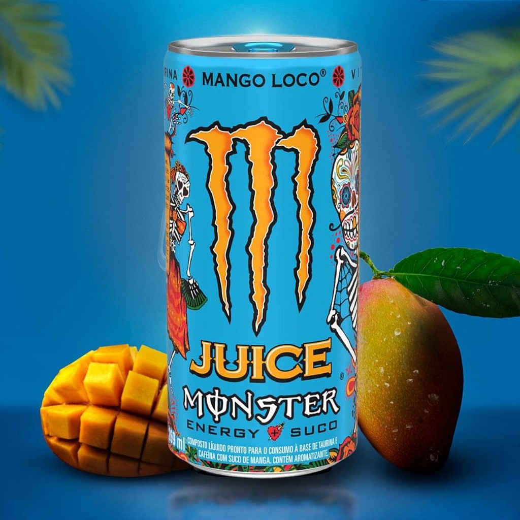 Kit Energético Monster Original Zero Açúcar 473ml + Energético Monster ...