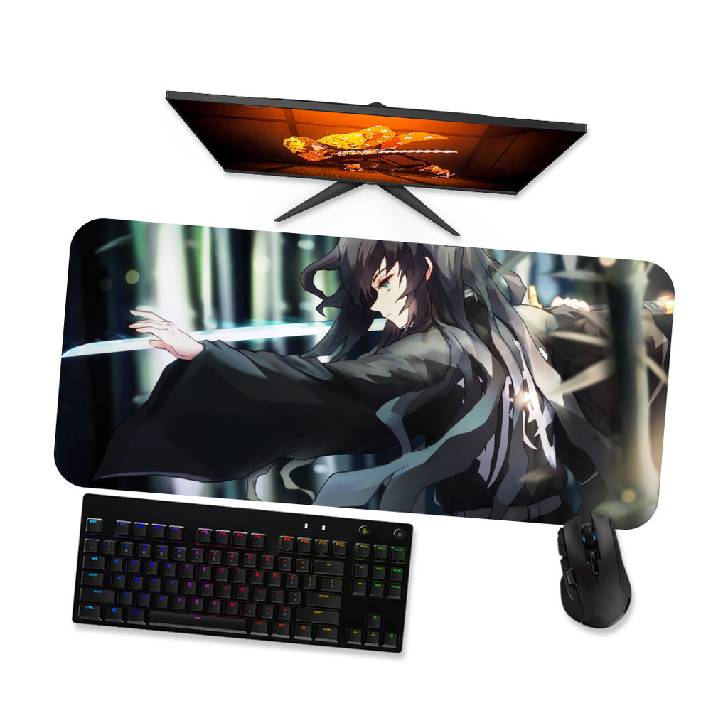 Mouse pad Gamer Grande - DEMON SLAYER MUICHIRO TOKITO 3 - 90x40 80x40 ...